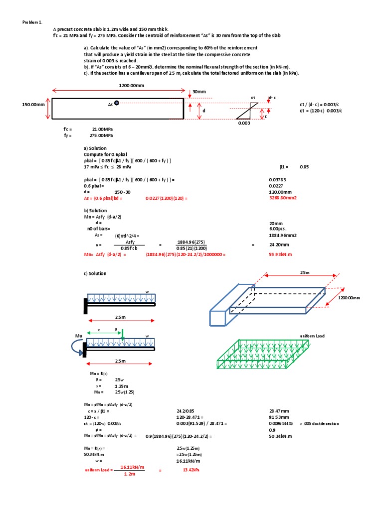 Illustrative Problems | PDF | Beam (Structure) | Solid Mechanics