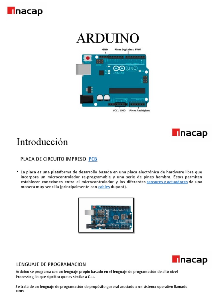 Presentación Arduino Felipe Carvajal | PDF | Arduino | Ingeniería Informática