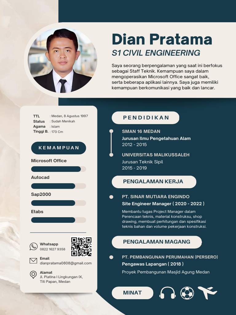 CV Dian Pratama | PDF
