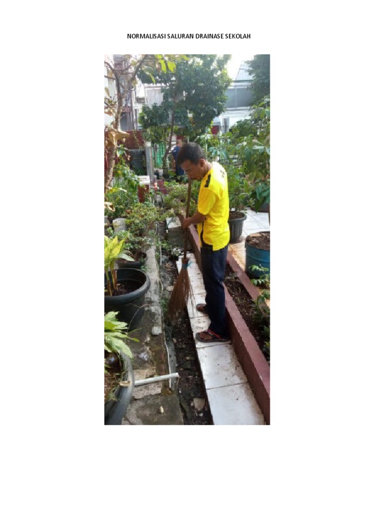 Normalisasi Saluran Drainase | PDF