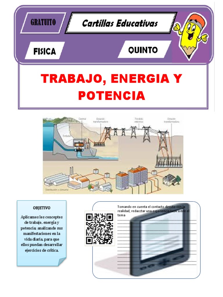 Trabajo, Energia y Potencia | PDF | Energía potencial | Cantidades fisicas