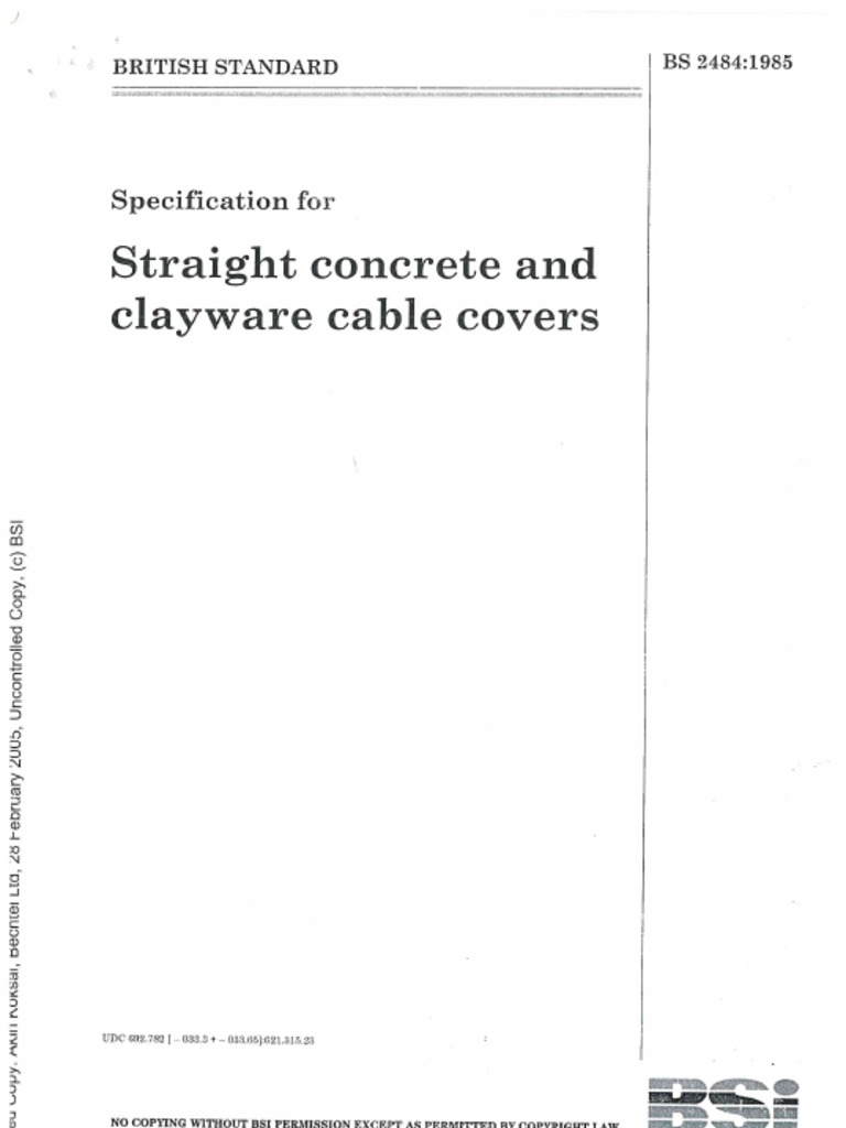 BS 2484 1985 | PDF