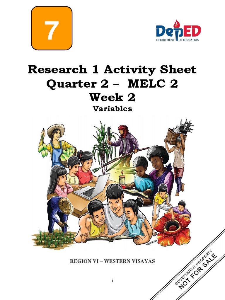 LAS - RESEARCH - 1 (Grade 7) - MELC - 2 - Q2 - Week-2 | PDF | Learning | Curriculum