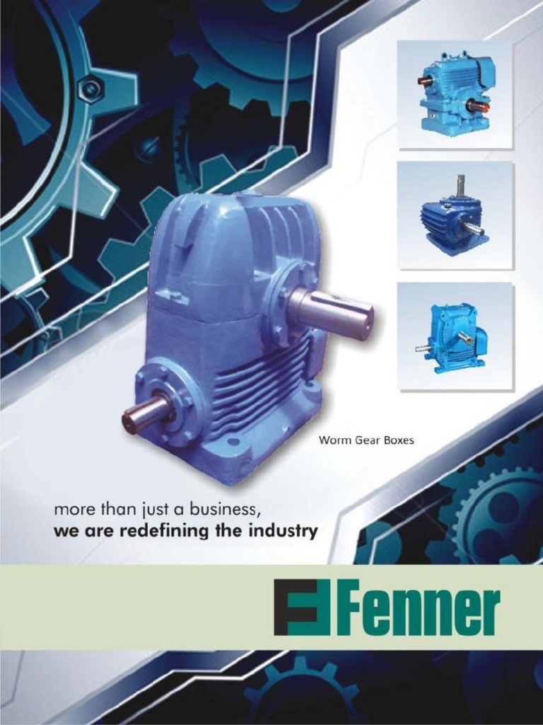 Fenner Worm Gearbox | PDF