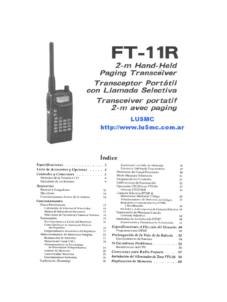 Ft 11r Esp Pdf