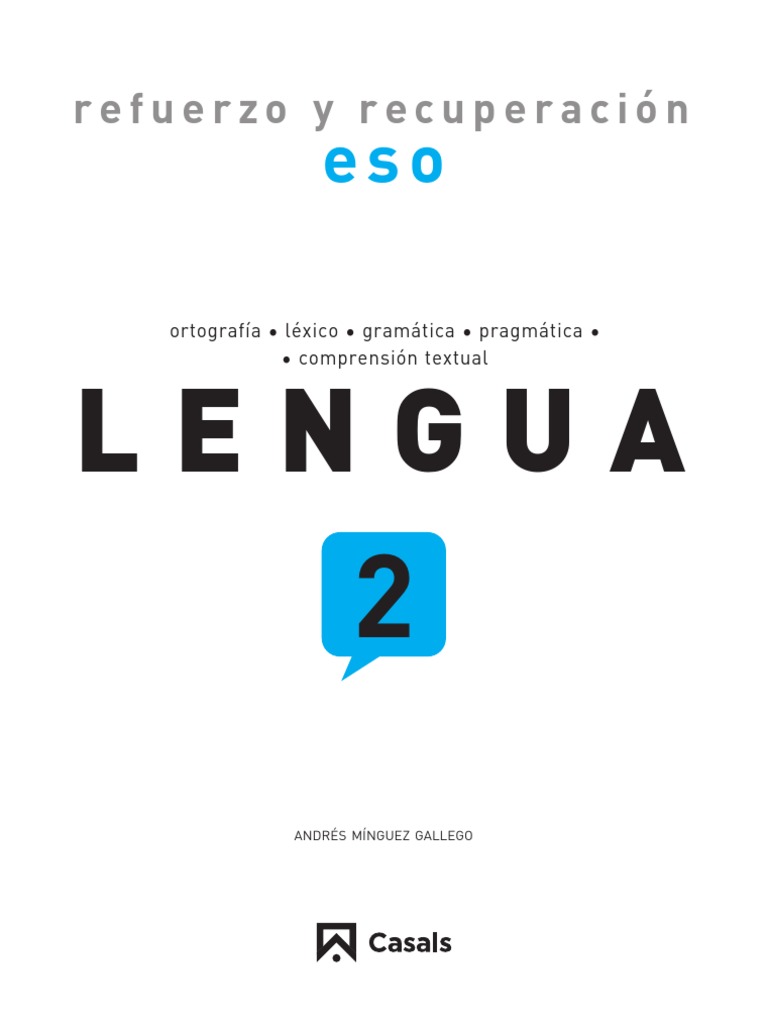 Refuerzo y Recuperación de Lengua 2 | PDF | Predicado (Gramática) | Lingüística