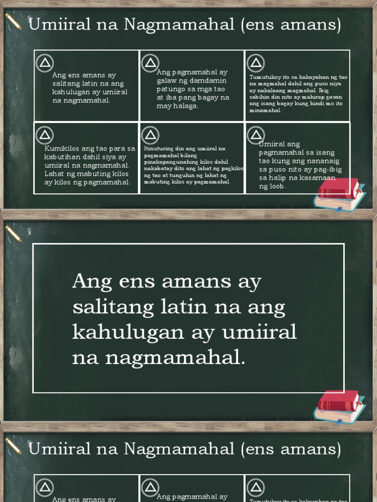 Umiiral Na Nagmamahal (Ens Amans) | PDF