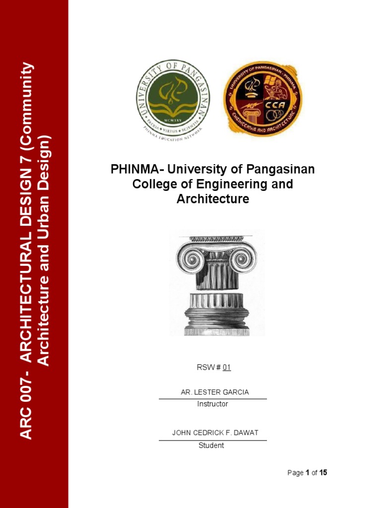 PHINMA-University of Pangasinan College of Engineering and Architecture ...