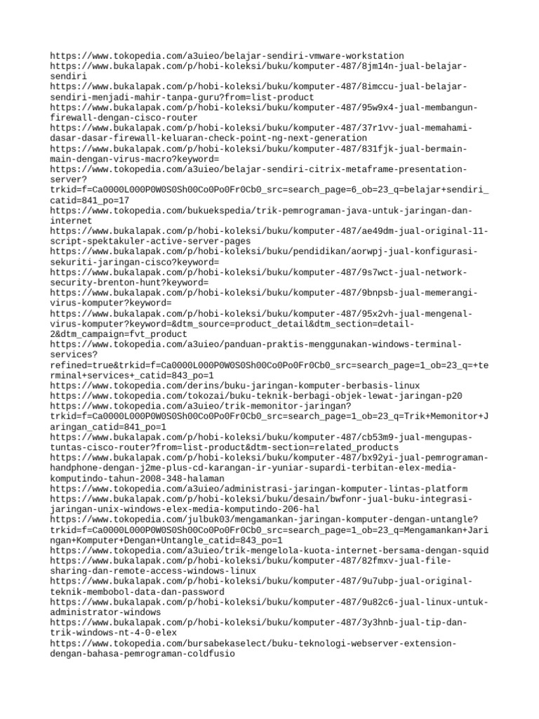 Buku-Buku Elex Media Komputindo | PDF