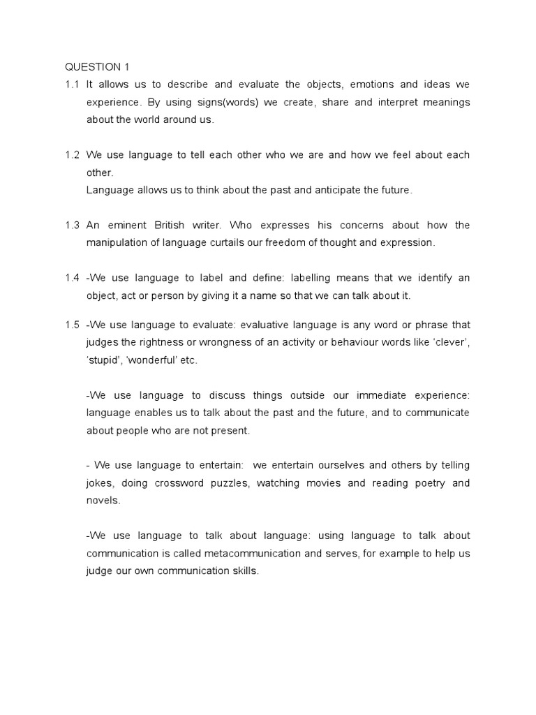 Communication Skills Assignment | PDF | Communication | Experience
