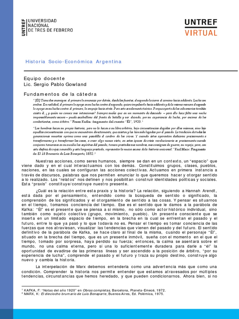 Programa Historia | PDF | Argentina | Buenos Aires