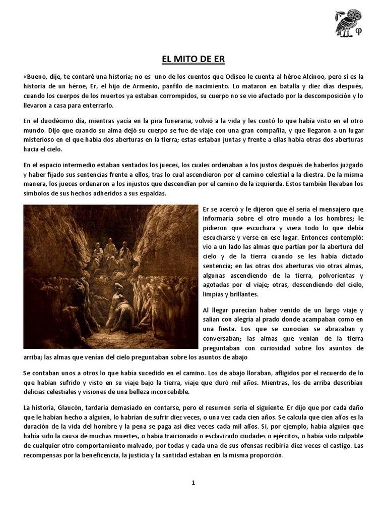 El Mito de Er 1 Parte | PDF | Estrellas