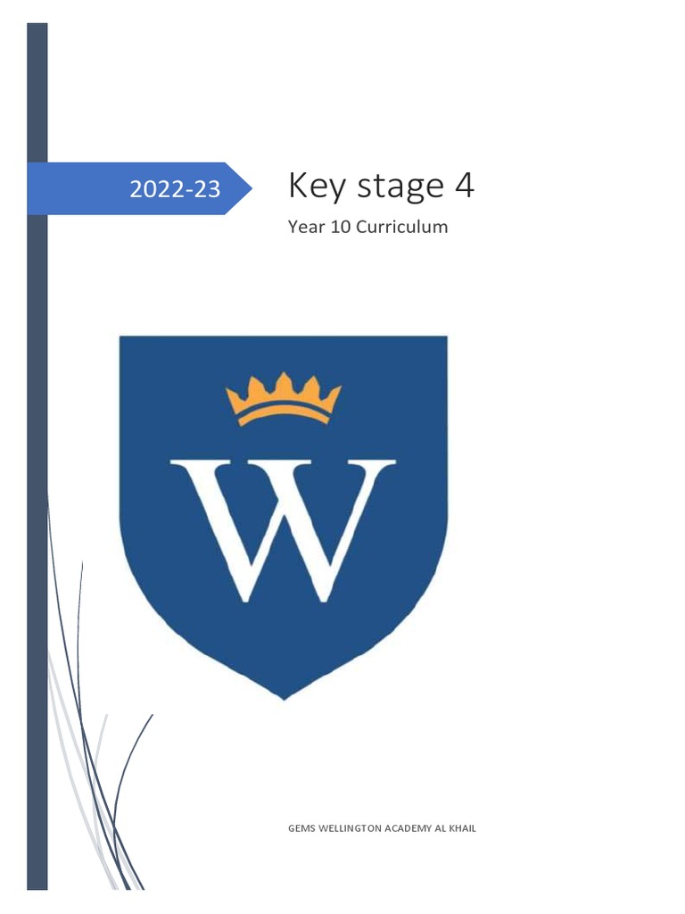 Year 10 Key Stage 4 Curriculum Overview | PDF | Curriculum | Economics