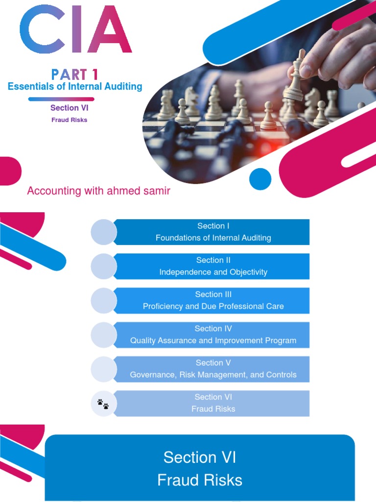 CIA - PART 1 - Section VI (1) - Lecture No. 18 - Ahmed Samir | PDF