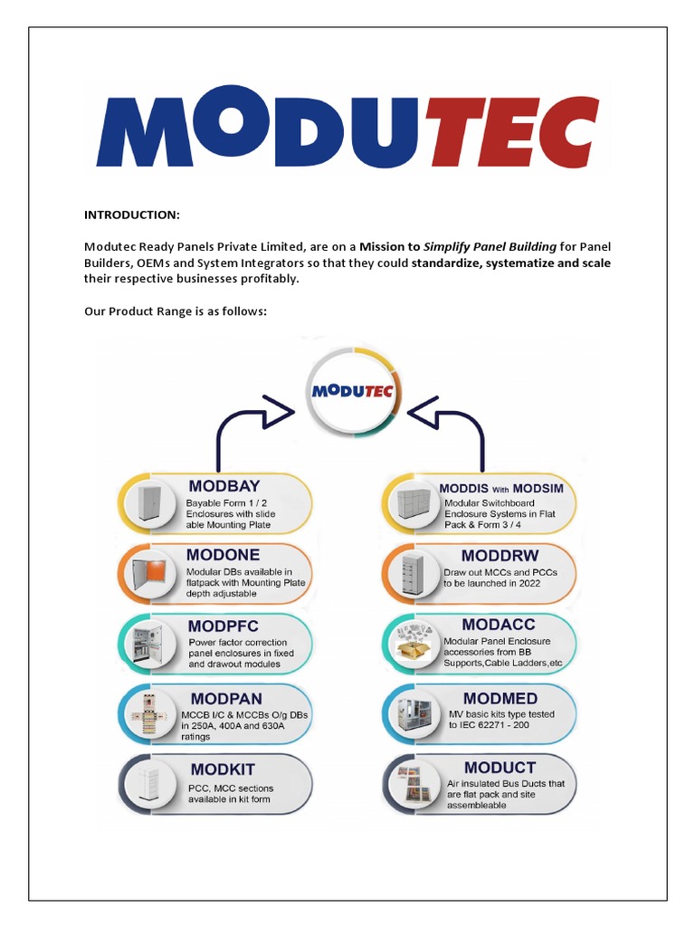 Modutec Introduction | PDF