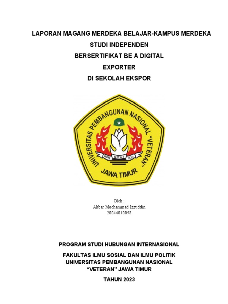 Laporan Akhir Msib | PDF