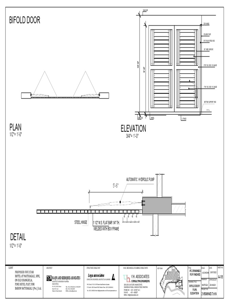 4.bifold Doors Details | Download Free PDF | Architectural Design ...