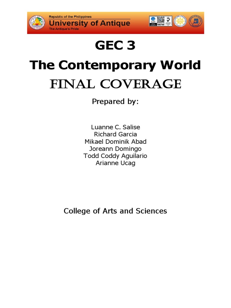GEC 3 Chapter 6 - Global Divides and Regionalism | Download Free PDF | Globalization | Opec