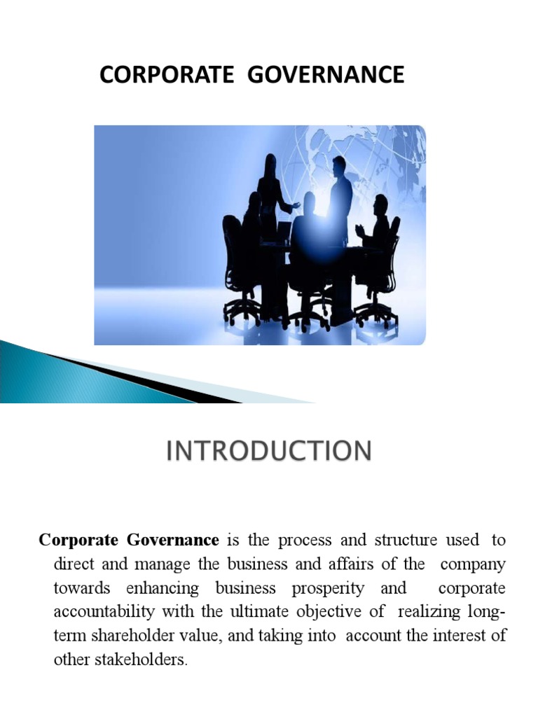 Corporate Governance | PDF | Corporate Governance | Governance