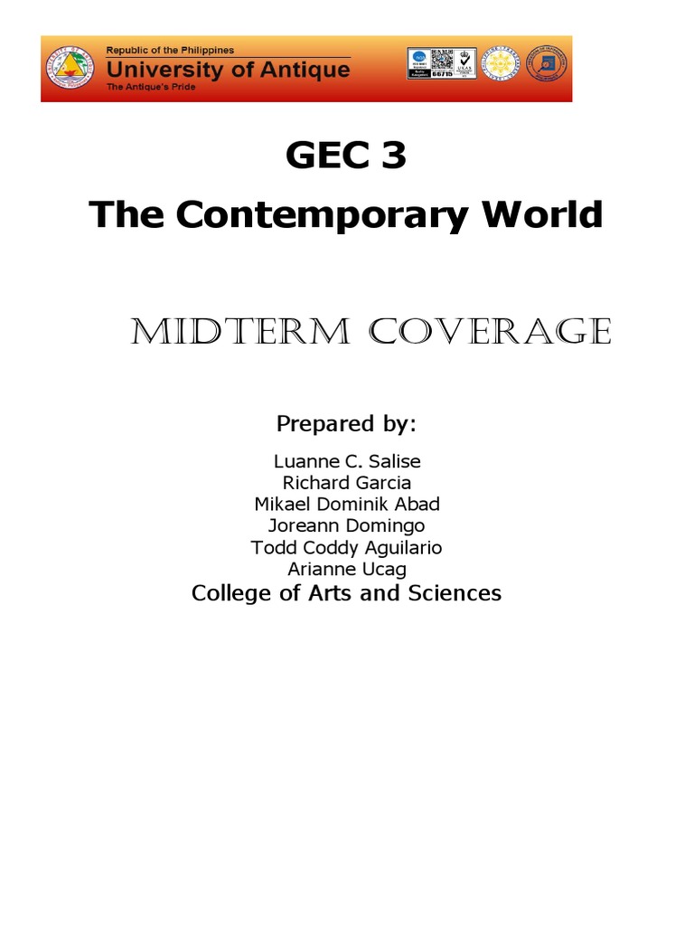 GEC 3-Chapter 2 (Word) | PDF | World Systems Theory | Globalization