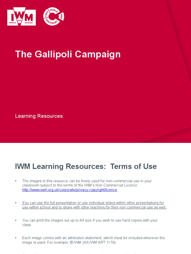 The Gallipoli Campaign | PDF | Gallipoli Campaign | Trench Warfare