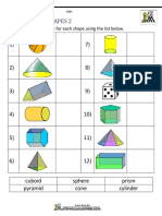 Solid Shapes | PDF