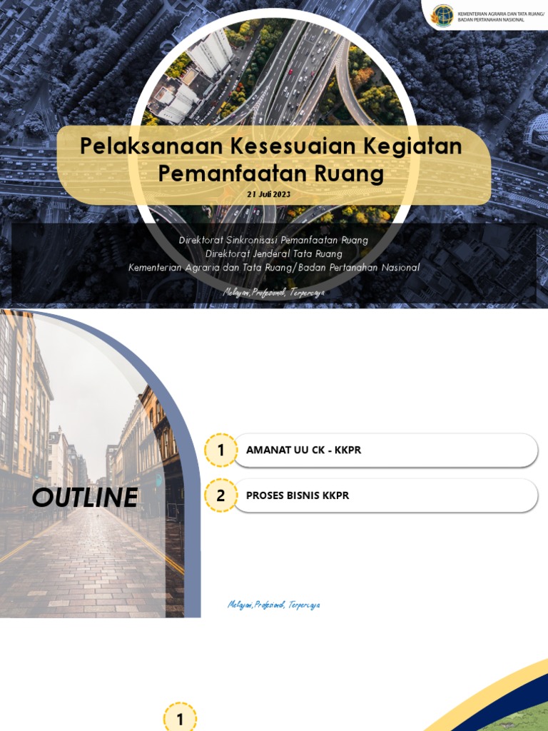 Proses KKPR dalam Pemanfaatan Ruang | PDF