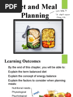 Meal Plan | PDF | Meal | Vegetables