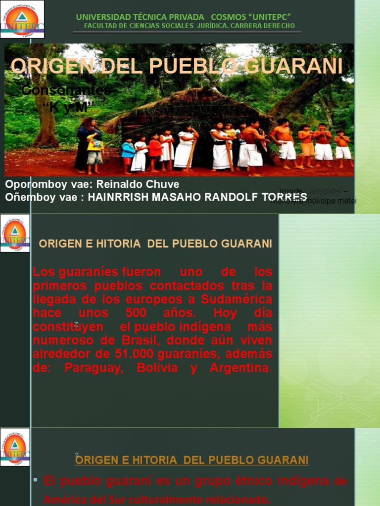 Origen Del Pueblo Guarani | PDF | Paraguay | Pueblos Indígenas de las ...