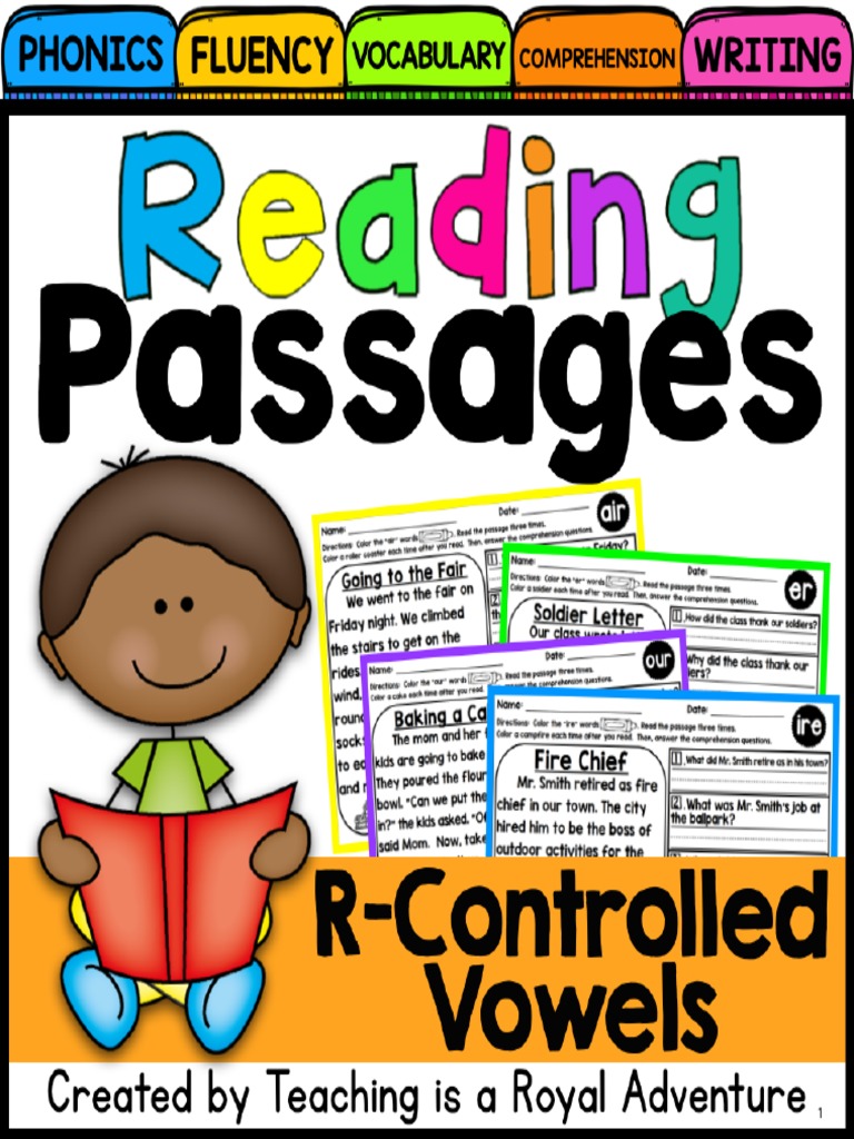 5-R-Controlled Vowel Reading Passages 27P | PDF | Cakes