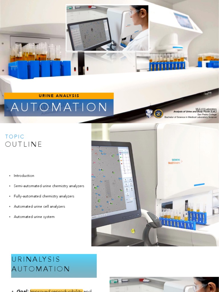 Automation Urinalysis | Download Free PDF | Microscopy | Chemistry