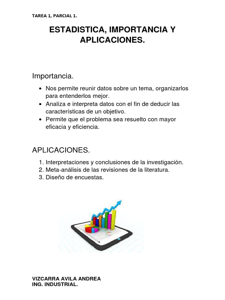 Estadística: Clave en Ing. Industrial | PDF