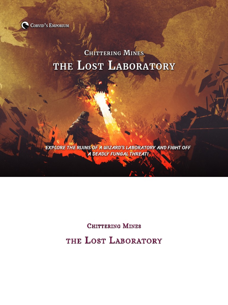 Chittering Mines - The Lost Laboratory | PDF | Fungus