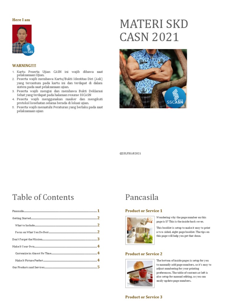 Boklet Materi SKD | PDF