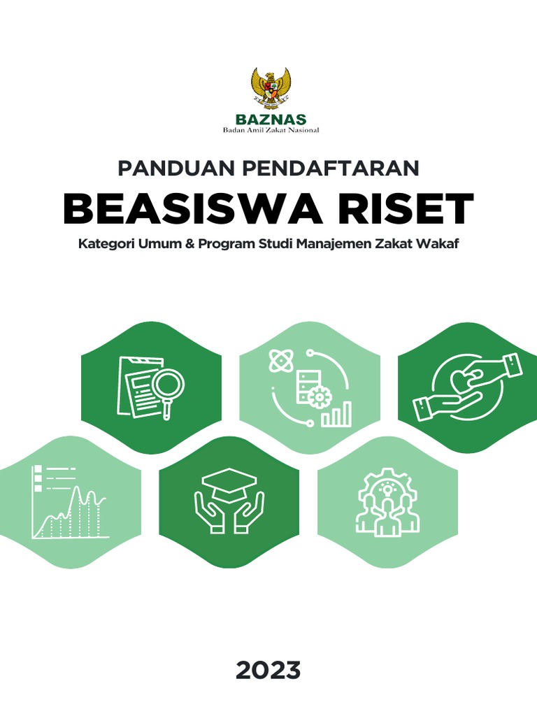 Panduan Beasiswa Riset Baznas Kategori Umum & Prodi Mazawa | PDF