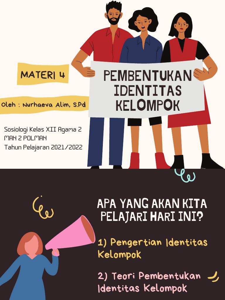 Materi 4 Pembentukan Identitas Kelompok | PDF