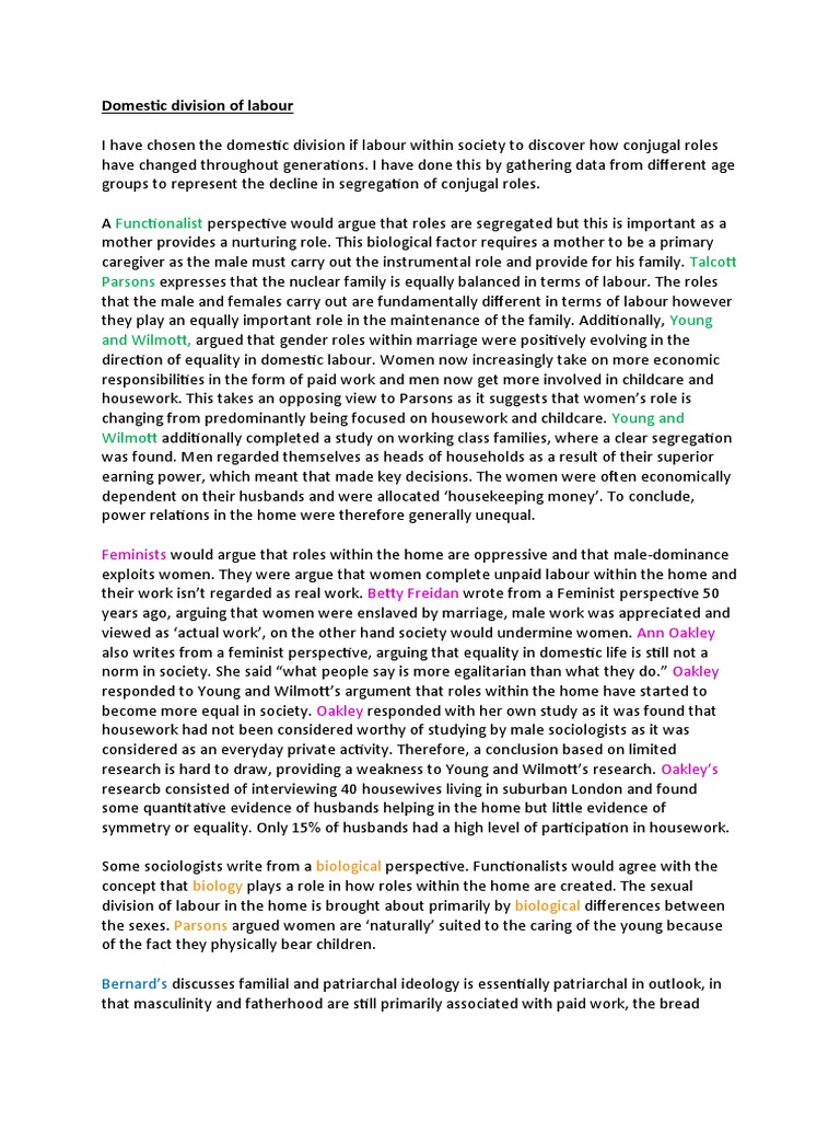 Sociological Project | PDF | Patriarchy | Feminism