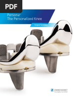 Anexo II - Mako THA CT Scanning Protocol | PDF | Pelvis | Knee