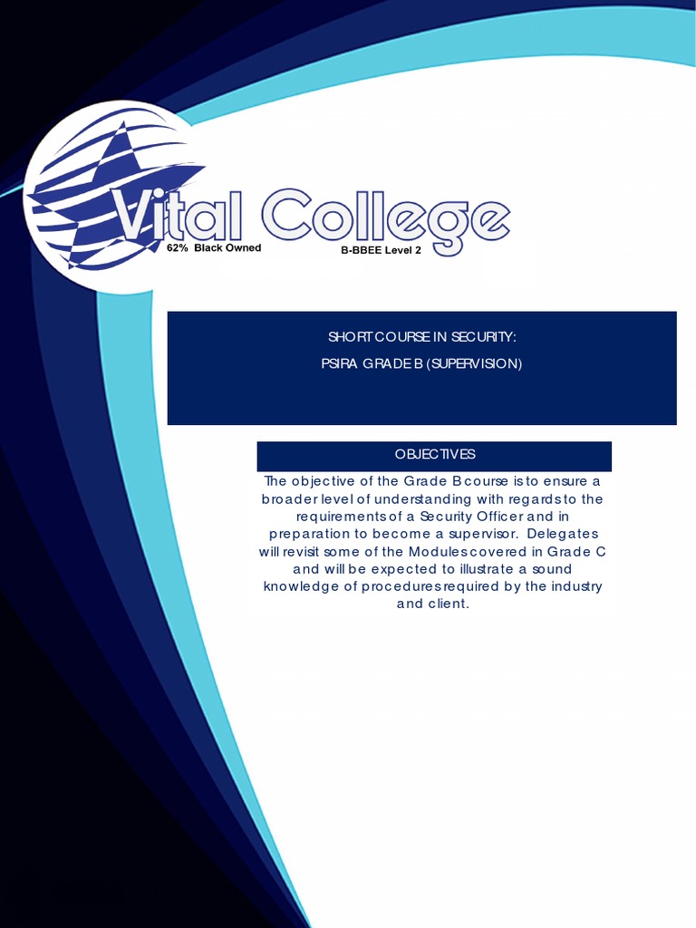 Psira Grade B | Download Free PDF | Communication