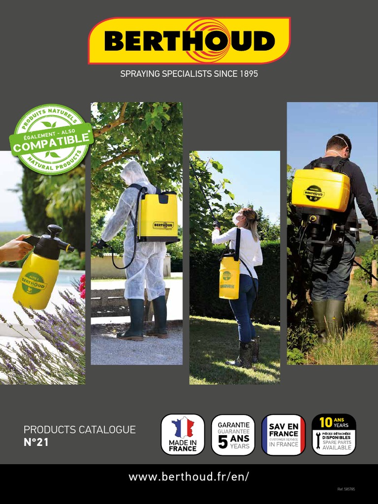 Berthoud Catalogue 2021 Uk BD 2 | PDF | Pump | Brand