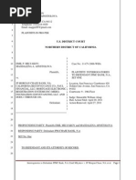 Sample Response to Interrogatories & Verification