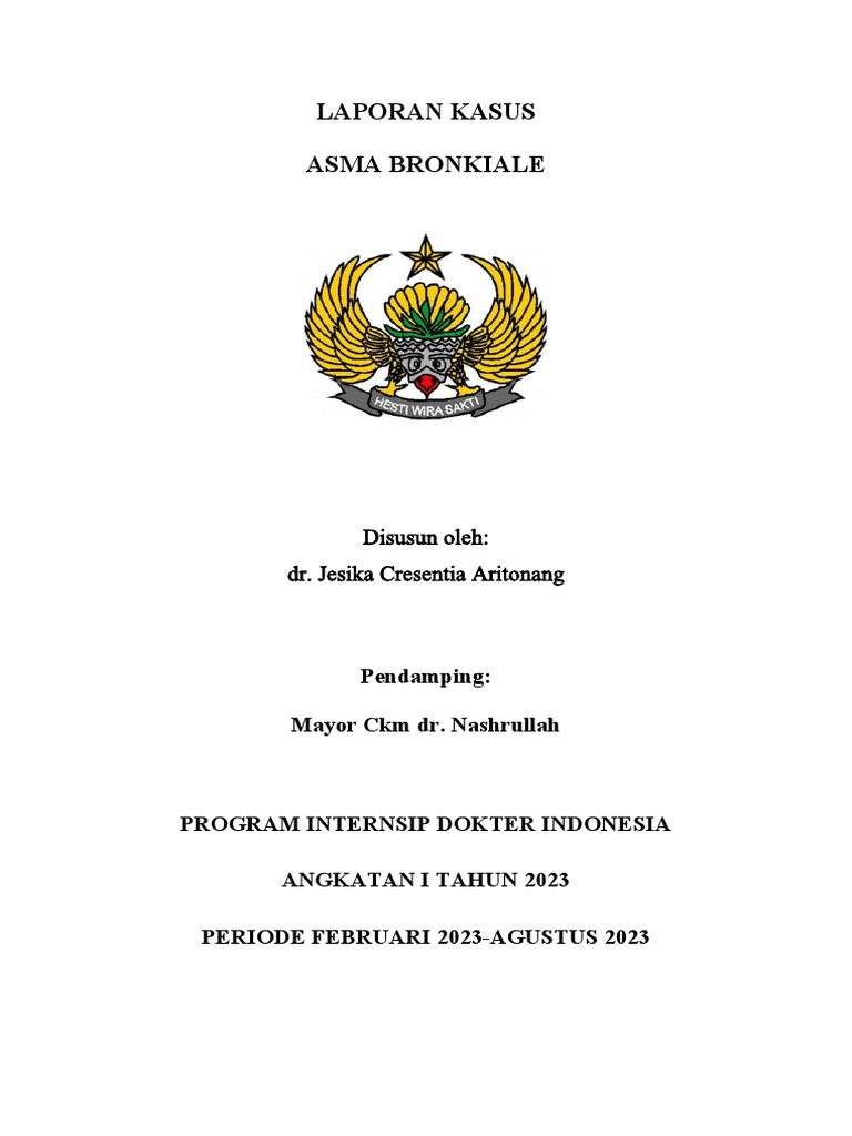 Lapkas Asma Bronkialis | PDF