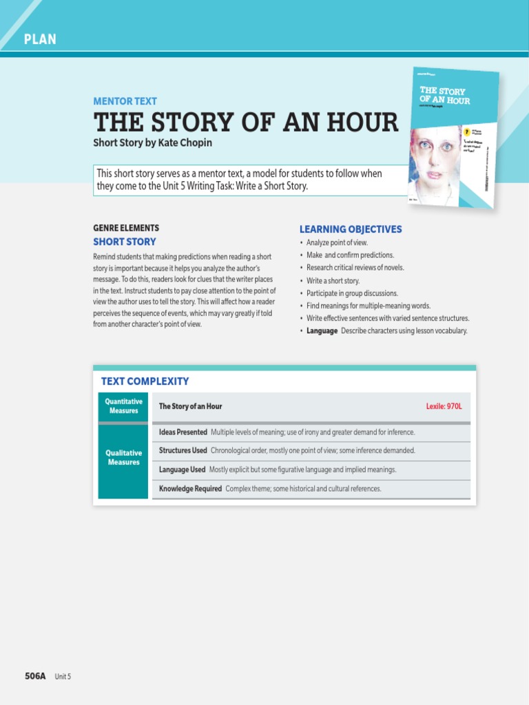 Analyzing Irony in "The Story of an Hour" | PDF | Narration | Linguistics