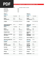 David Laid DUP Program | PDF | Recreation | Games Of Physical Skill