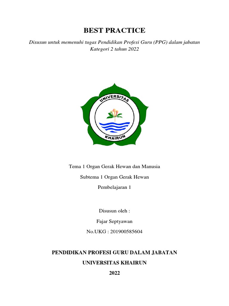 Best Practice 1 | PDF | Kesehatan Holistik