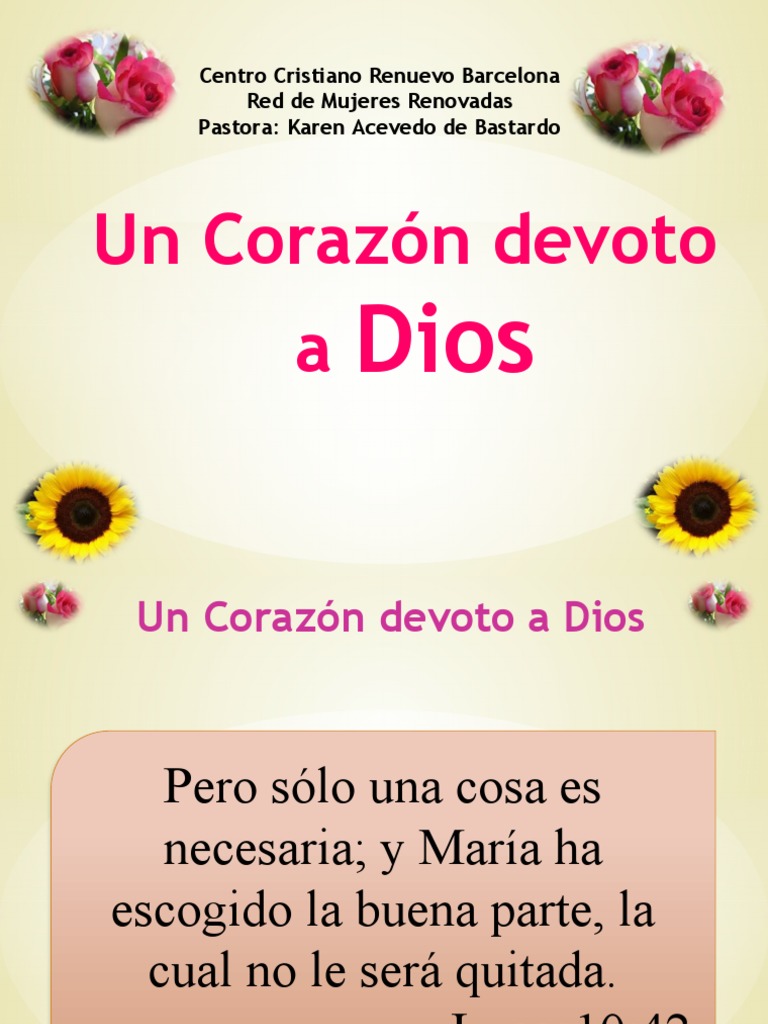 Un Corazon Que Busca A Dios | PDF
