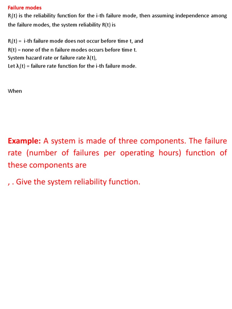 Reliability-21 08 2023 | PDF | Normal Distribution | Probability ...