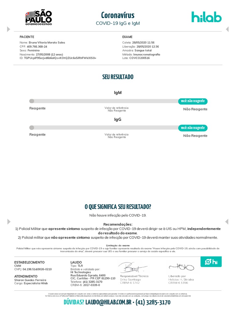 Laudo 2 | Download grátis PDF | Epidemiologia | Medicina Clínica