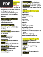 LET REVIEWER FILIPINO Final | PDF