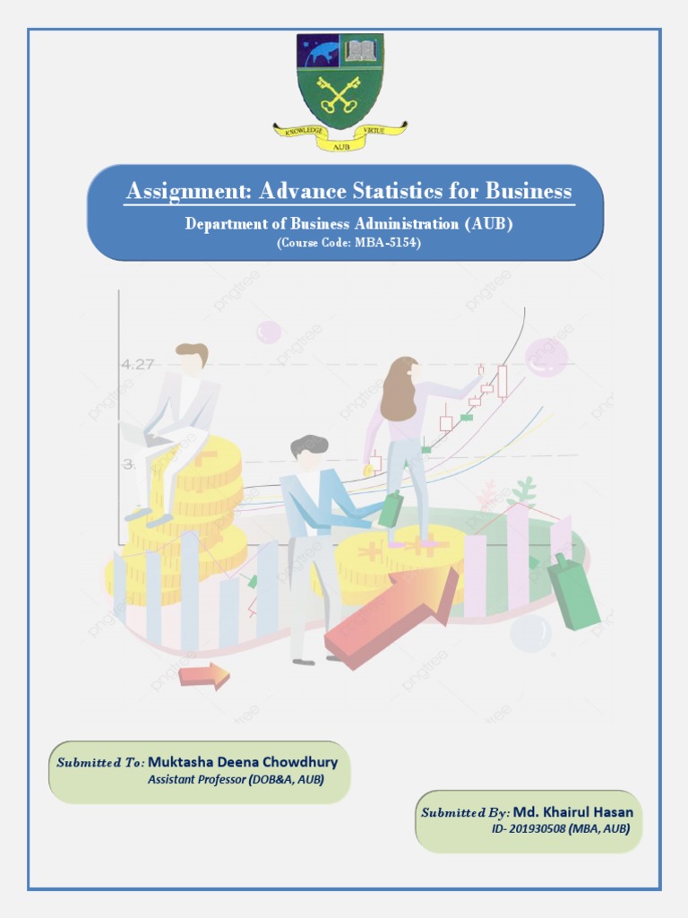 Assignment On Advance Statistics For Business | Download Free PDF ...